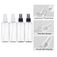 China Customized Color Plastic Pump Spray Bottles 10ml 30ml 50ml 60ml 100ml for sale