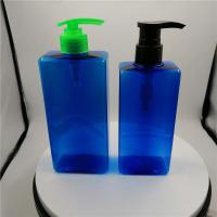 China Blue SGS 28/410 Plastic Dispenser Bottles With Pump For Bathroom for sale