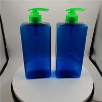 China Blue SGS 28/410 Plastic Dispenser Bottles With Pump For Bathroom for sale