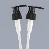 China 4cc PP Plastic Cosmetic Dispenser Pump Ribbed Closure for sale