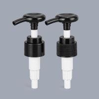China 24 / 410mm Shampoo Replacement Bottle Dispenser Pump Ribbed Smooth for sale