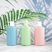 China 500ml  HDPE cosmetic bottle hand wash Body Milk bottle empty plastic bottles for shampoo and conditioner for sale