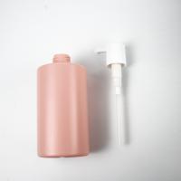 China 500ml  HDPE cosmetic bottle hand wash Body Milk bottle empty plastic bottles for shampoo and conditioner for sale