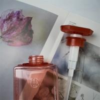 China Printing 500ml PET Clear Empty Square Lotion Pump Bottle for Shampoo and Conditioner Bottles for sale