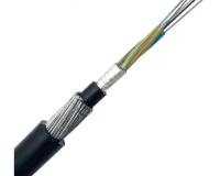 China GYTA33 Steel Wire Armored Fiber Optic Cable -40°C to +70°C Temperature Range for Direct Burial and Underwater Installation for sale
