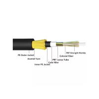 China ADSS-24B1-100M Aerial Fiber Optic Cable 36 G652D Single-Mode Fibers 200 kg/km Lightweight Outdoor Telecom for sale