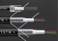 China GYXTW Outdoor 6-8 Core Single Mode Fiber Optic Cable with PE Black Jacket, 2000m Length, -40°C to +70°C Operating Range for sale