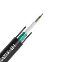 China Single Mode Armored Optical Fiber Cable GYXTW 6 Core 12 Core 24 Core for sale