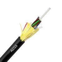 China ADSS All Dielectric Self Supporting Aerial Fiber Optic Cable 12-24 Core Single Mode 10.5mm with 600m Span for sale