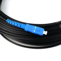 China SC UPC Fiber Optic Patch Cord Cable 10-300m Indoor 5.0mm Double Jacket G657A Single Mode for sale