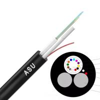 China ADSS Mini ASU Fiber Optic Cable 80m Span 6 Core G652D Outdoor Drop Cable for sale