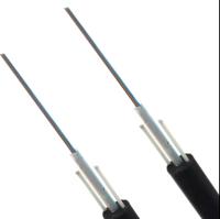 China Singlemode Outdoor Fiber Optic Cable Unitube FRP Non Armored GYFXTY 6 Cores G652D for sale