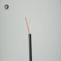 China Outdoor ASU ADSS Mini Cable 8 Core GYFFY Single Mode G652D 80m Span Fiber Optic for sale