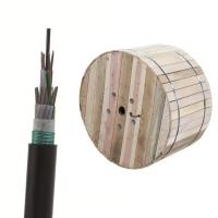 China Outdoor Single Mode Fiber Optic Cable Armored GYTS GYTA 24 Core Duct Loose Tube for sale