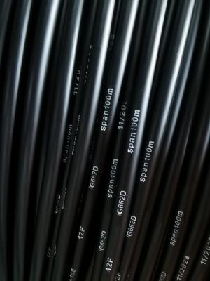 China Single / Double Jacket ADSS Fiber Optic Cable 200m 144 Core G652D Outdoor for sale