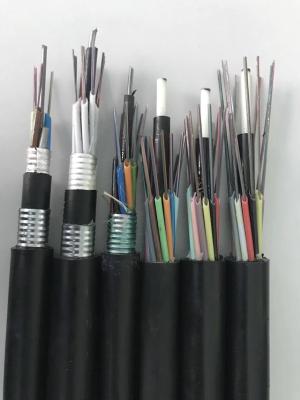 China Outdoor Non-Metallic Loose Tube Fiber Optic Cable GYFTY 24 Cores 10.2mm 85kg/km for sale