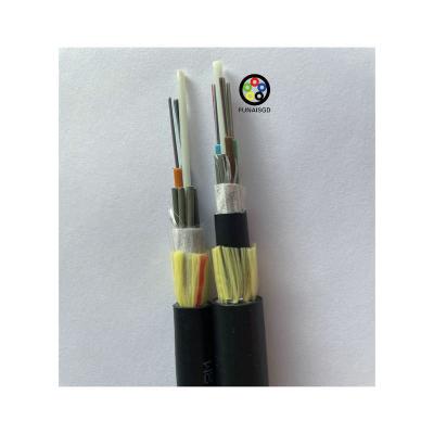 China ADSS Fiber Optic Cable 12-96 Cores Outdoor Overhead 9.0mm G652D Single-mode for sale