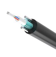 China GYXTW 6 Core Armored Fiber Optic Cable Outdoor Single Mode 9/125 Steel Wire Strength Member for sale