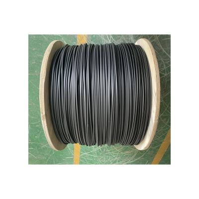 China Aerial Outdoor Fiber Optic Cable 6 Core Single Mode GYXTW Armored Steel Tape 8.0mm for sale