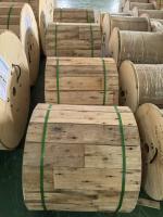 China Aerial Outdoor Fiber Optic Cable 6 Core Single Mode GYXTW Armored Steel Tape 8.0mm for sale