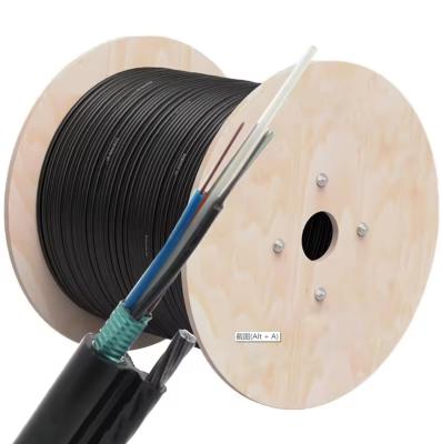 China GYTC8S 8 12 24 Cores Armored Fiber Optic Cable G652D 7.0mm 12.0mm for sale