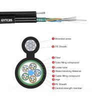 China GYTC8S 8 12 24 Cores Armored Fiber Optic Cable G652D 7.0mm 12.0mm for sale