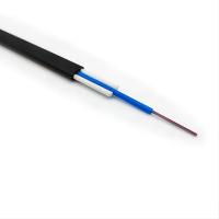 China GYFXTBY 2-12 Core FRP Flat Outdoor Fiber Optic Cable Single Mode G652D for sale