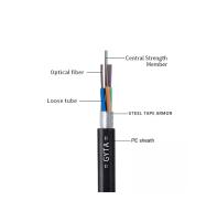 China PUNAISGD GYTS Outdoor Armored Fiber Optic Cable 24 48 Core Single Mode G652D for sale