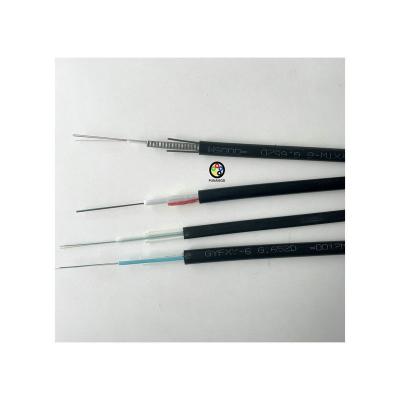 China Outdoor GYXTW Armored Fiber Optic Cable 8 Cores Single Mode 9/125 PE Jacket for sale