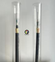 China 6 Core ADSS Fiber Optic Cable Double Sheath Outdoor G652D 100m Span Waterproof for sale
