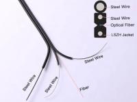 China Fig-8 2 Core FTTH Drop Cable Self Supporting Aerial Fiber Optic Cable 2.0×5.0mm G657A/G652D for sale