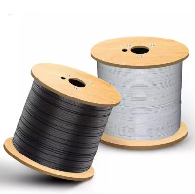 China Indoor FTTH Drop Cable GJYXCH-4A with 2.0×5.0mm Size and 21kg/km Weight for Aerial Installations for sale