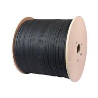 China YOFC G657A FTTH Fiber Optic Drop Cable 4 Core 2.0×5.0mm Self-Supporting Aerial Installation for sale