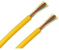 China GJFJV-48B1.3 Single Mode Indoor Fiber Optic Cable 48 Fiber 10.5mm Diameter with LSZH Sheath for sale