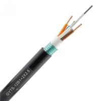 China GDTA GDTS Aerial Armoured Fiber Optic Cable 2 4 6 8 12 24 Core Duct Cable for sale