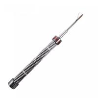 China OPGW Fiber Optic Cable 24B1.3 Single Mode 13.7-15mm Diameter Overhead Ground Wire for sale