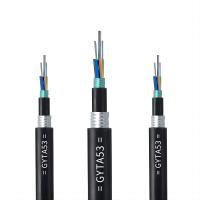 China GYTS53 72 Core Double Sheath PSP Armored Direct Buried Optical Cable 3000N Tensile for sale