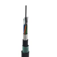 China GYTA53 Direct Burial Double Armored 24 Core Fiber Optic Cable G652D 13.3mm for sale