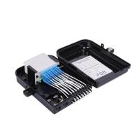 China 8-16 Port Outdoor Fiber Distribution Box FDB for FTTH Networks with 24 Cable Capacity and Wall/Pole Mount for sale