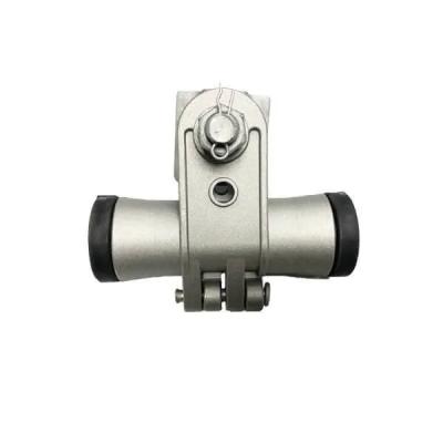 China Tangent ADSS Suspension Clamp with Stainless Steel Pole Belt for Fiber Optic Cables Under 100m Spans for sale
