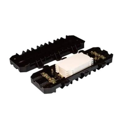 China Horizontal Fiber Optic Splice Closure 24/48/96 Core IP65/IP66 Rated 148mm Length for Outdoor Networks for sale