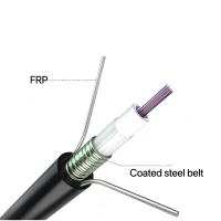 China Outdoor Fiber Optic Cable GYXTW 12 Core Single Mode G652D 8.0mm PE Jacket for sale
