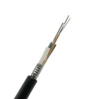 China 24 Core Single Mode MLT Stranded Aluminum Tape Armored Fiber Cable for sale