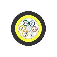 China ADSS 24 Core Single Mode Fiber Optic Cable G652D 60m Span PE Sheath Aerial for sale