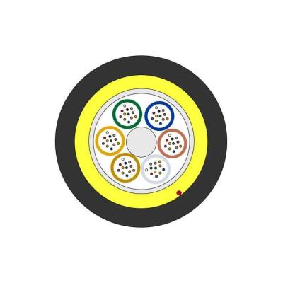 China ADSS 24 Core Single Mode Fiber Optic Cable G652D 60m Span PE Sheath Aerial for sale