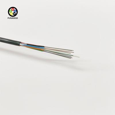 China GCYFY-48B1.3 Micro Air Blowing Outdoor Fiber Optic Cable 48 Fibers 5.4mm Diameter Black PE/LSZH for sale