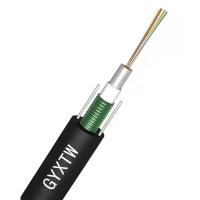 China GYXTW 8-Core Single Mode Fiber Optic Cable 50kg/km Outdoor Aerial Central Tube for sale