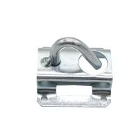 China CE Stainless Steel Pole Brackets 8×8×8 cm for FTTH Fiber Optic & Electric Cable Mounting for sale