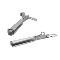 China Stainless Steel 201/304 ARC Clip Wedge Anchor Joint - 220mm Length for FTTH Cable Mounting with 3.0mm FRP Support for sale