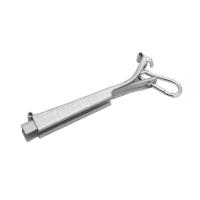 China Stainless Steel 201/304 ARC Clip Wedge Anchor Joint - 220mm Length for FTTH Cable Mounting with 3.0mm FRP Support for sale